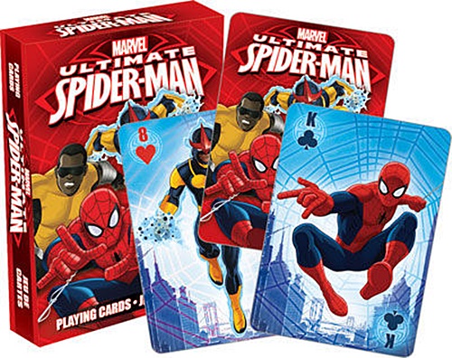 Marvel Comics Ultimate Spider-Man Comic Art Poker Playing Cards Deck ...