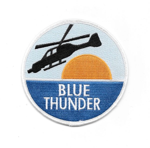 Blue Thunder Movie and TV Series Logo Shoulder Embroidered Patch | Starbase Atlanta