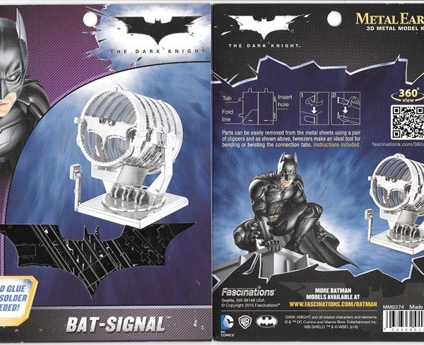Batman Classic Rooftop Bat-Signal Metal Earth 3-D Laser Cut Steel Model ...