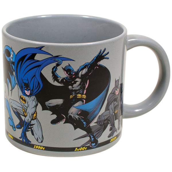 DC Comics Batman Comic Art Through The Years 14 oz Ceramic Coffee Mug ...