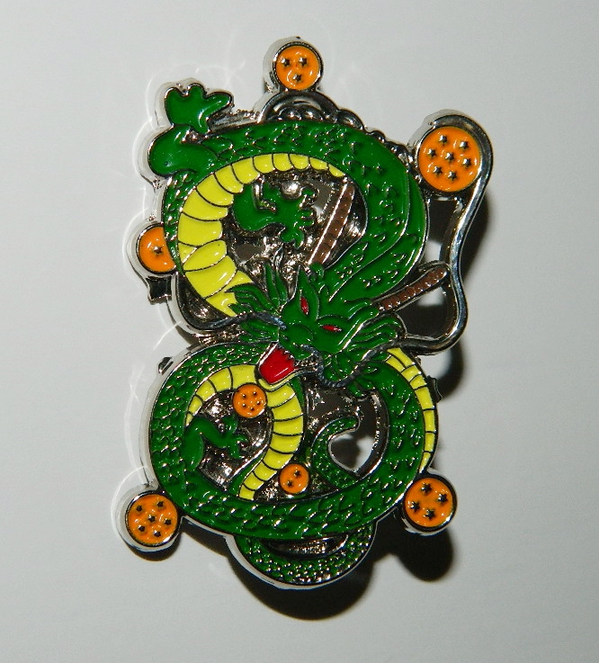 Dragon Ball Z Japanese Anime' Shenron Dragon Figure Metal Enamel Pin ...