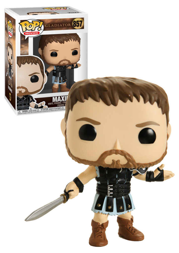 Gladiator Movie 2000 Maximus Vinyl POP! Figure Toy #857 FUNKO NEW MIB ...