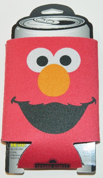 Sesame Street Elmo Big Face Beer Huggie Koozie Can Cooler | Starbase ...