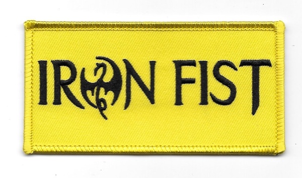 Marvel Comics Iron Fist TV Series Name Logo Embroidered Patch ...