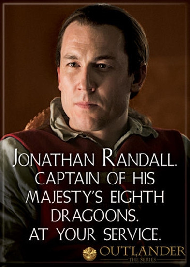 Outlander TV Series Jonathan Randall Photo Image Refrigerator Magnet ...