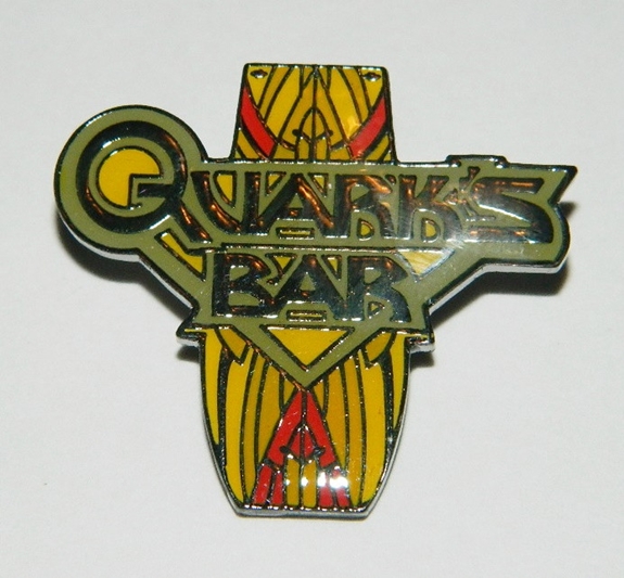 Star Trek: Deep Space Nine Quark's Bar Logo Enamel Metal Pin 1994 ...