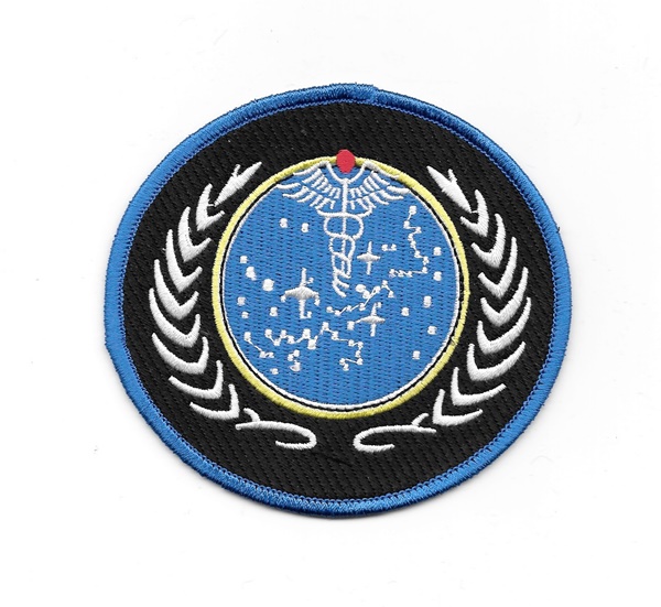 Star Trek: The Next Generation UFP Medical Logo Embroidered Patch ...