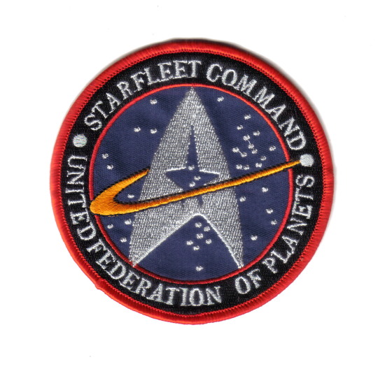 Star Trek The Original Series Starfleet Command Logo Embroidered Patch ...